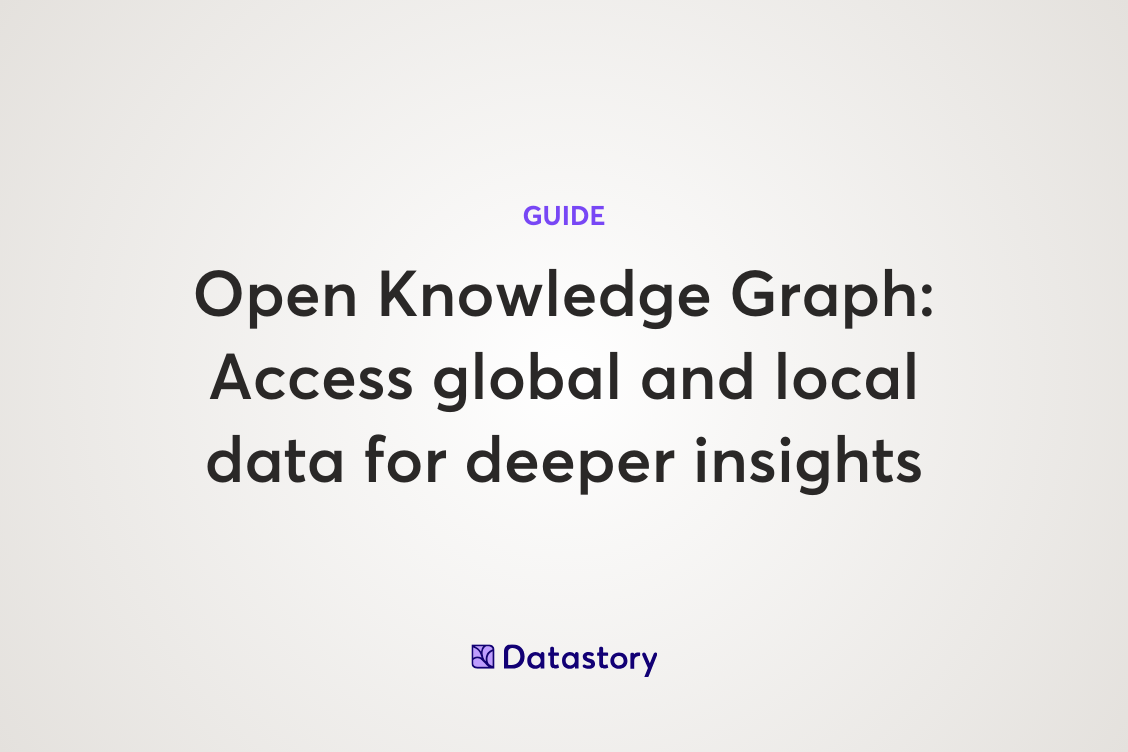 Datastory's Open Knowledge Graph (OKG) - Datastory News - Datastory